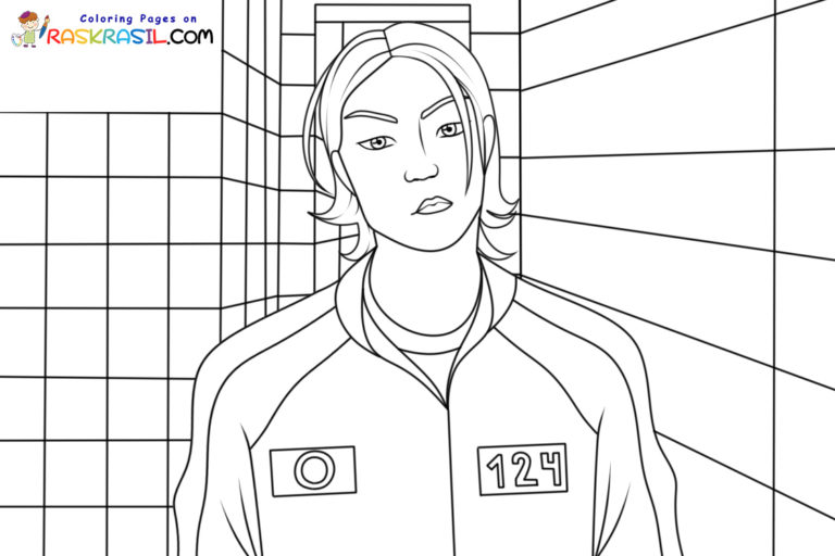 Squid Game 2 Coloring Pages | Free Printables