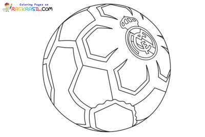 Real Madrid Coloring Pages | Free Printables