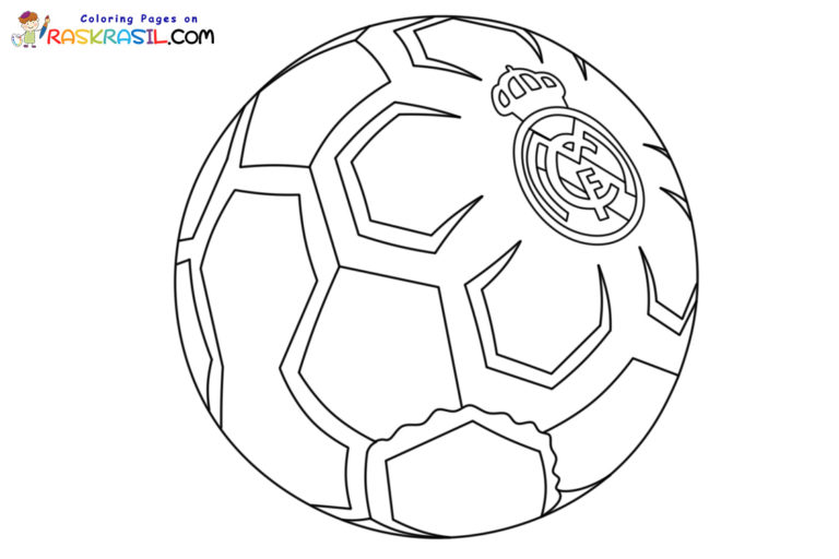 Desenhos de Real Madrid CF para Colorir