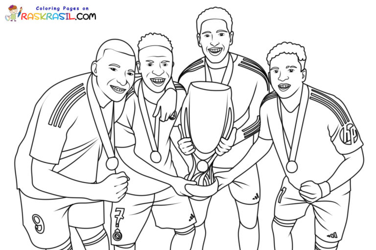 Disegni di Real Madrid da Colorare