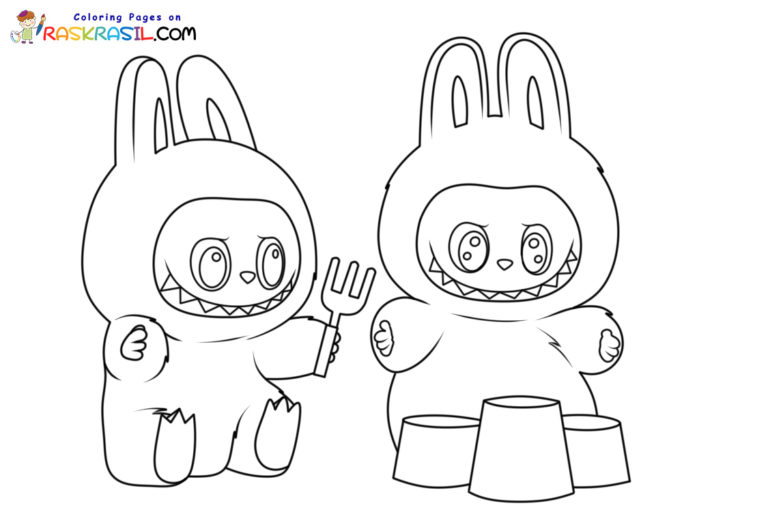 Labubu Coloring Pages | Free Printables