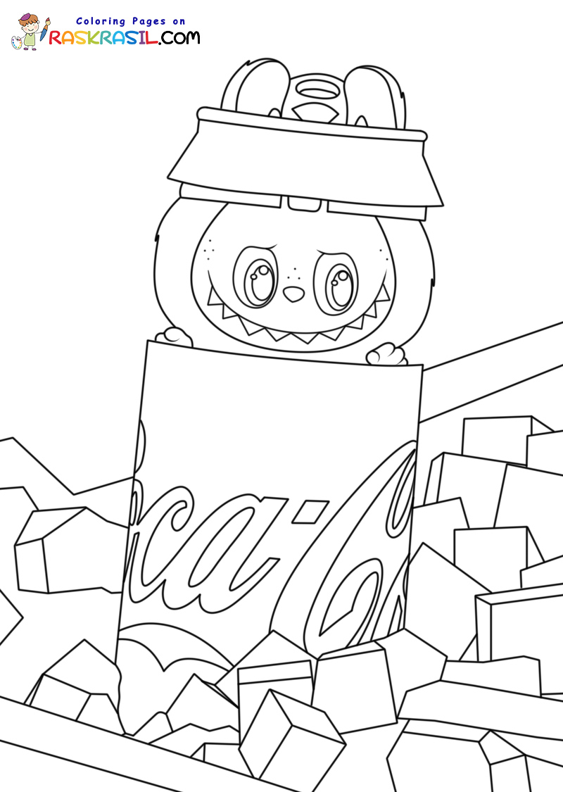 Disegni di Labubu da Colorare