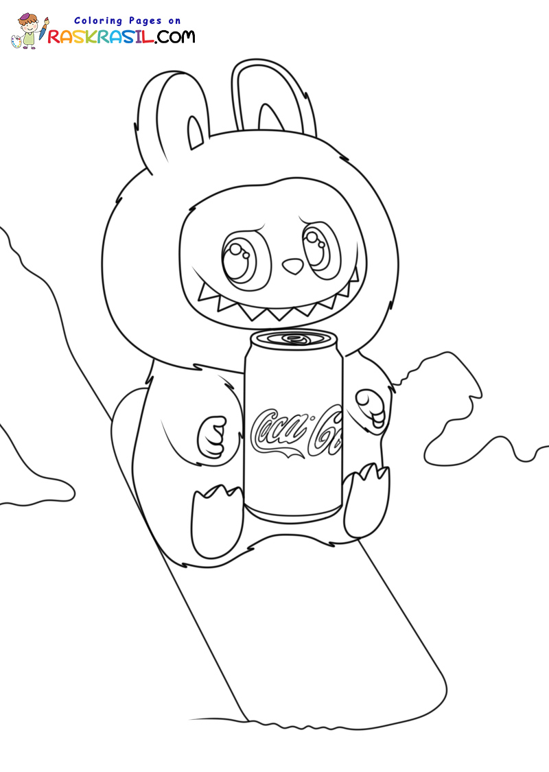 Dibujos de Labubu para Colorear