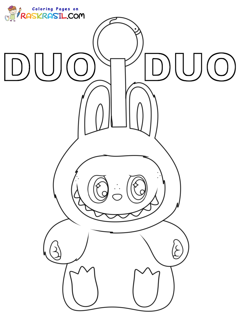 Disegni di Labubu da Colorare