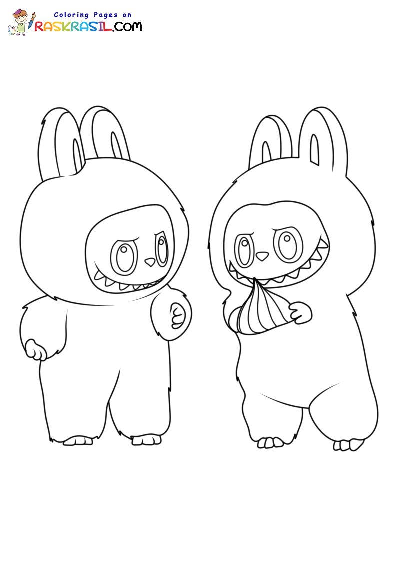 Labubu Coloring Pages | Free Printables