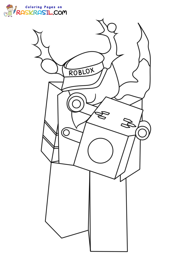 Roblox Strongest Battlegrounds Coloring Pages