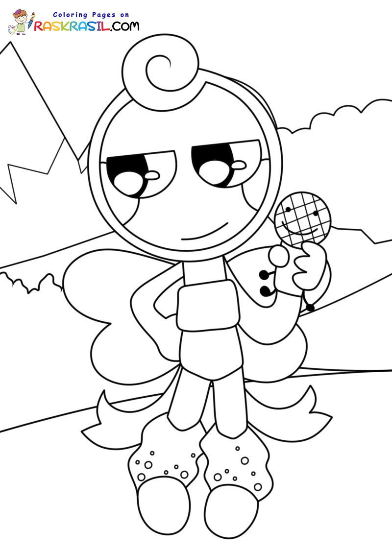 Dandy's World Coloring Pages | Free Printables