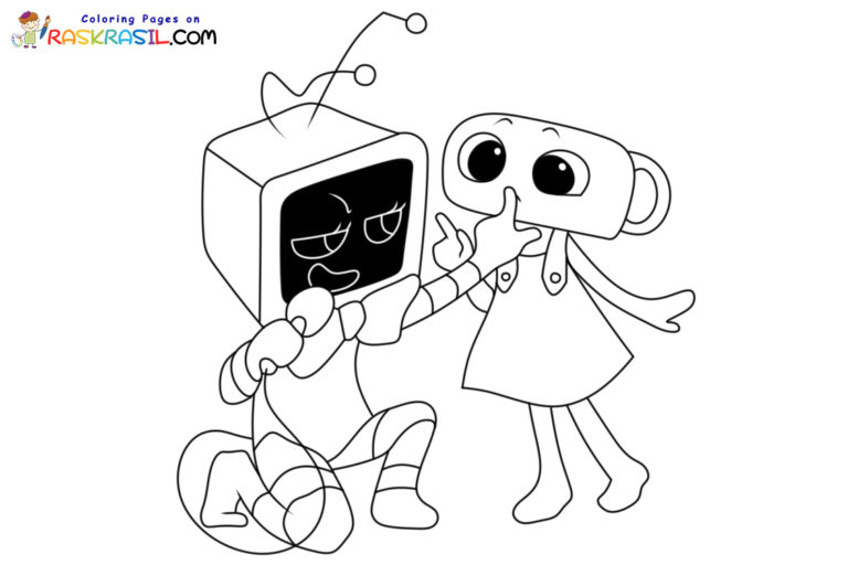 Dandy's World Coloring Pages | Free Printables