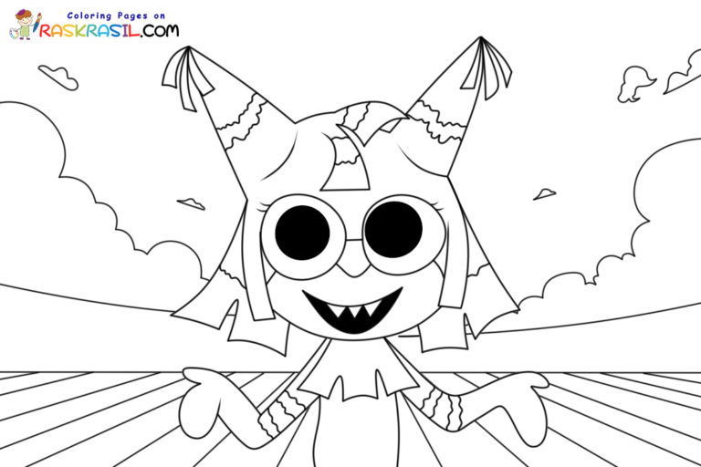 Dibujos de Dandy's World para Colorear