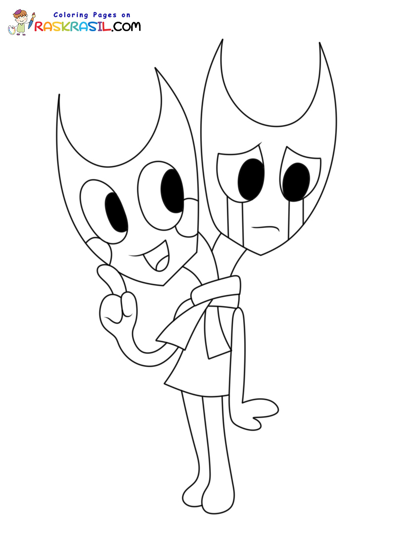 Desenhos de Dandy's World Para Colorir