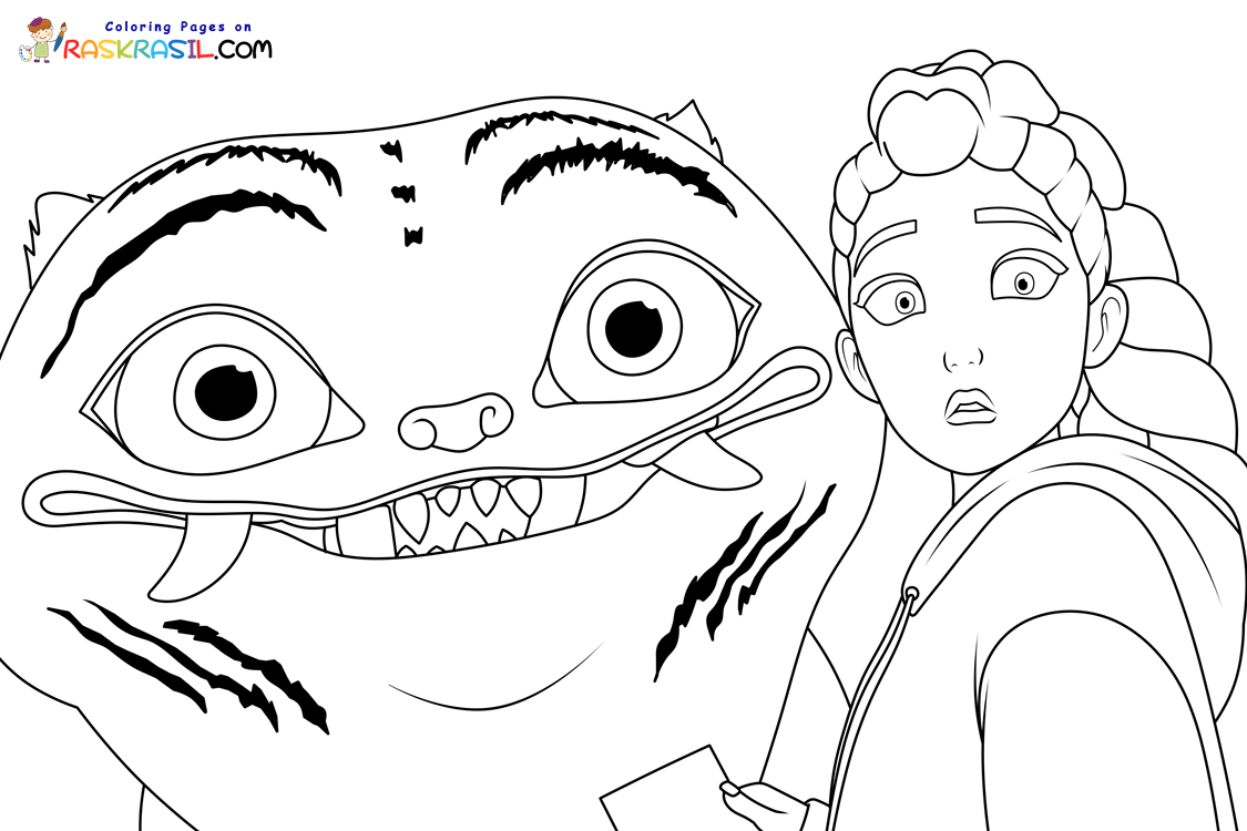 Disegni di KPop Demon Hunters da Colorare