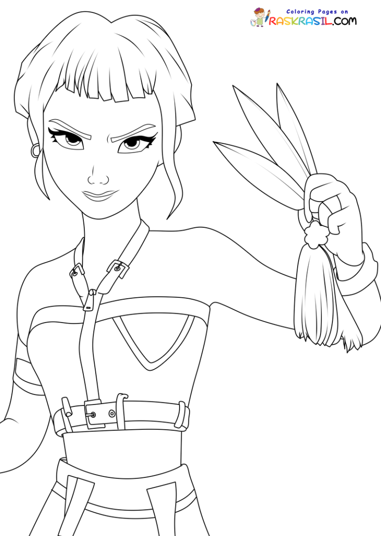 케이팝 데몬 헌터스 색칠공부 도안 무료 프린트