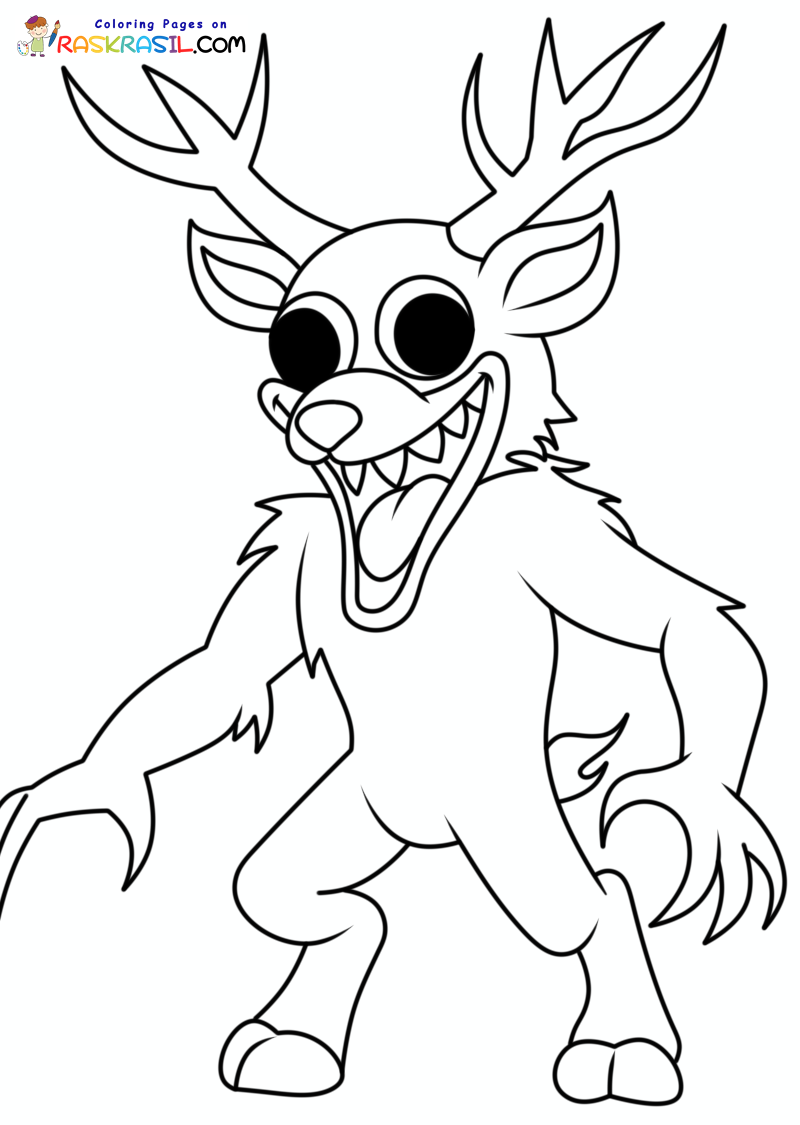 99 Nights in the Forest Coloring Pages | Free Printables