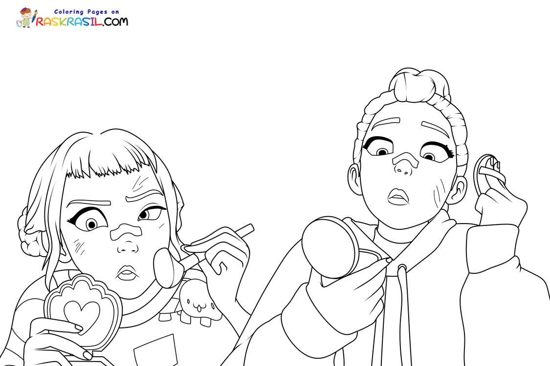 KPop Demon Hunters Coloring Pages | Free Printables