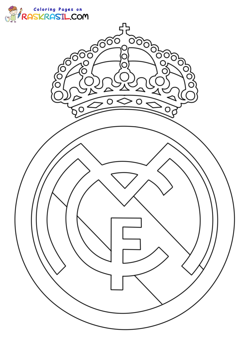 Disegni di Stemma Calcio da Colorare