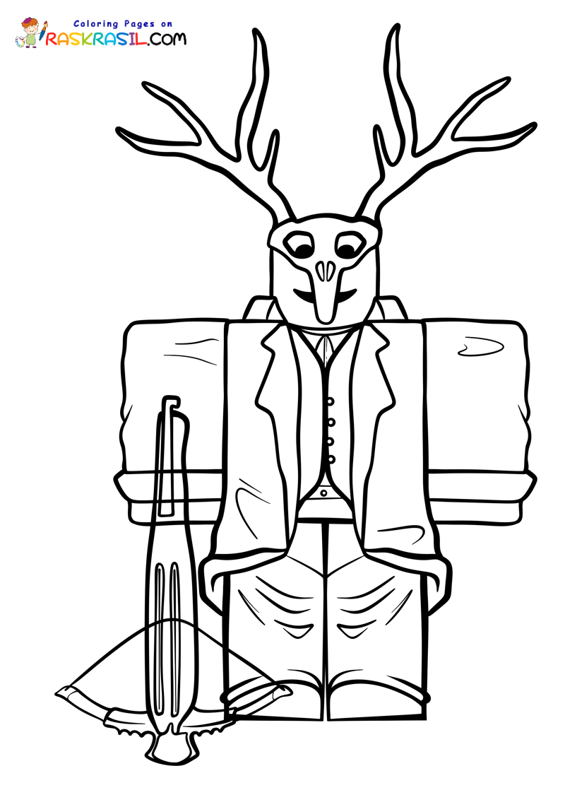 Dibujos de 99 Noches en el Bosque para Colorear