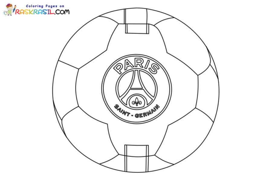Paris Saint Germain Coloring Pages | Free Printables