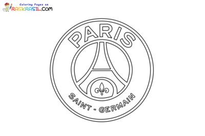 Ausmalbilder Paris Saint-Germain | Malvorlagen zum Ausdrucken