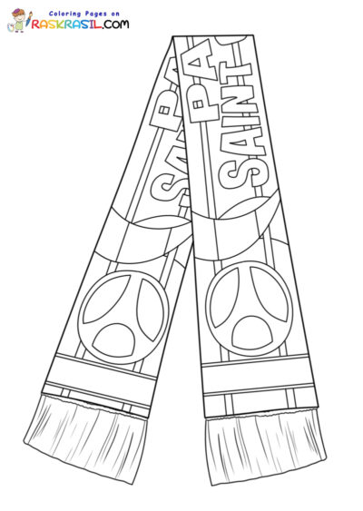 Paris Saint Germain Coloring Pages | Free Printables