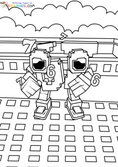 67 Brainrot Coloring Pages | Free Printables