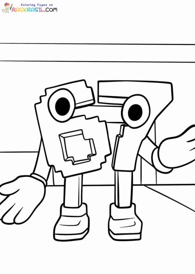 67 Brainrot Coloring Pages | Free Printables