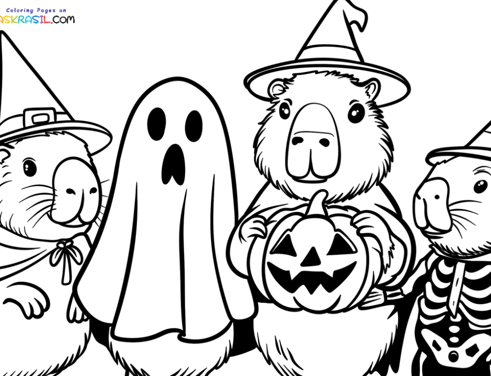 Gangle Coloring Pages