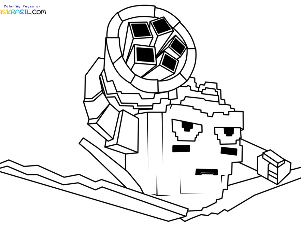 Dibujos de 67 Brainrot para Colorear