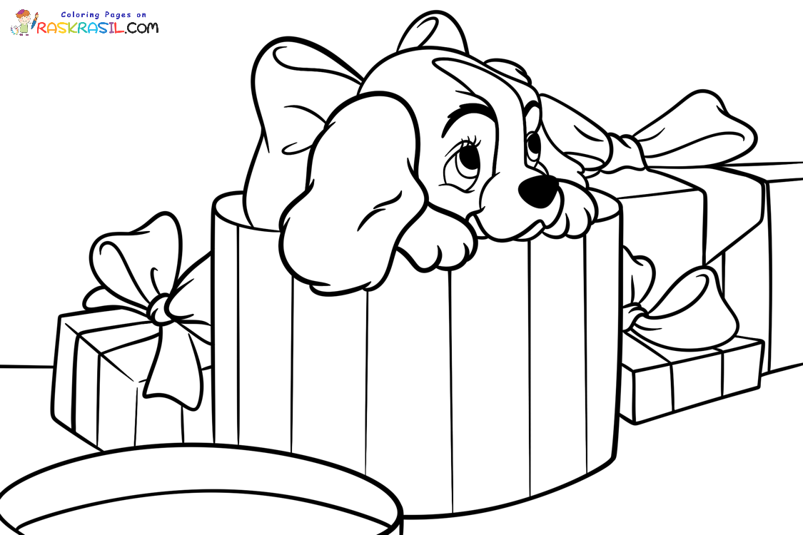 Planșe de colorat cu Crăciunul 190 de desene