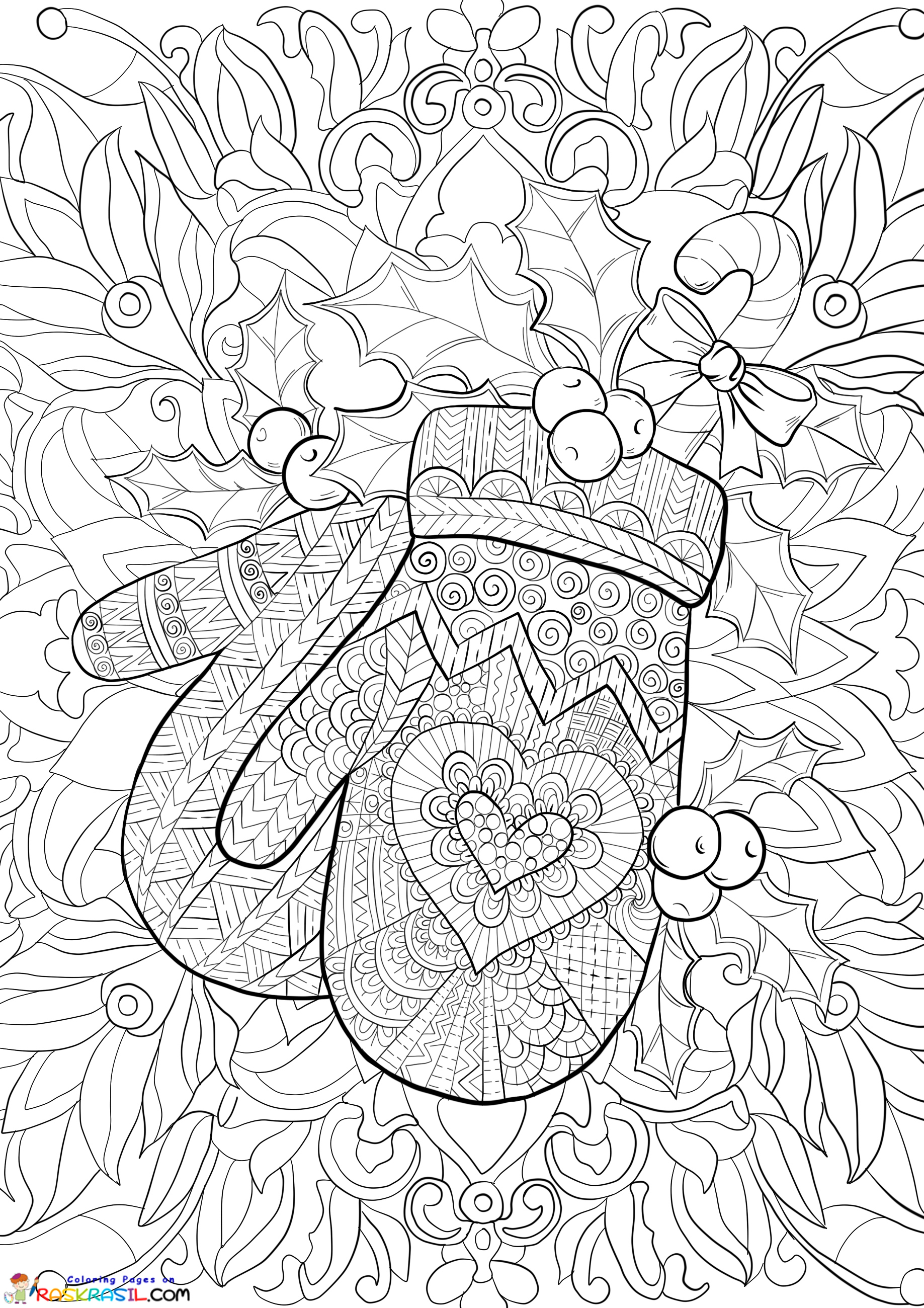 Christmas Mandala Coloring Pages | Free Printables