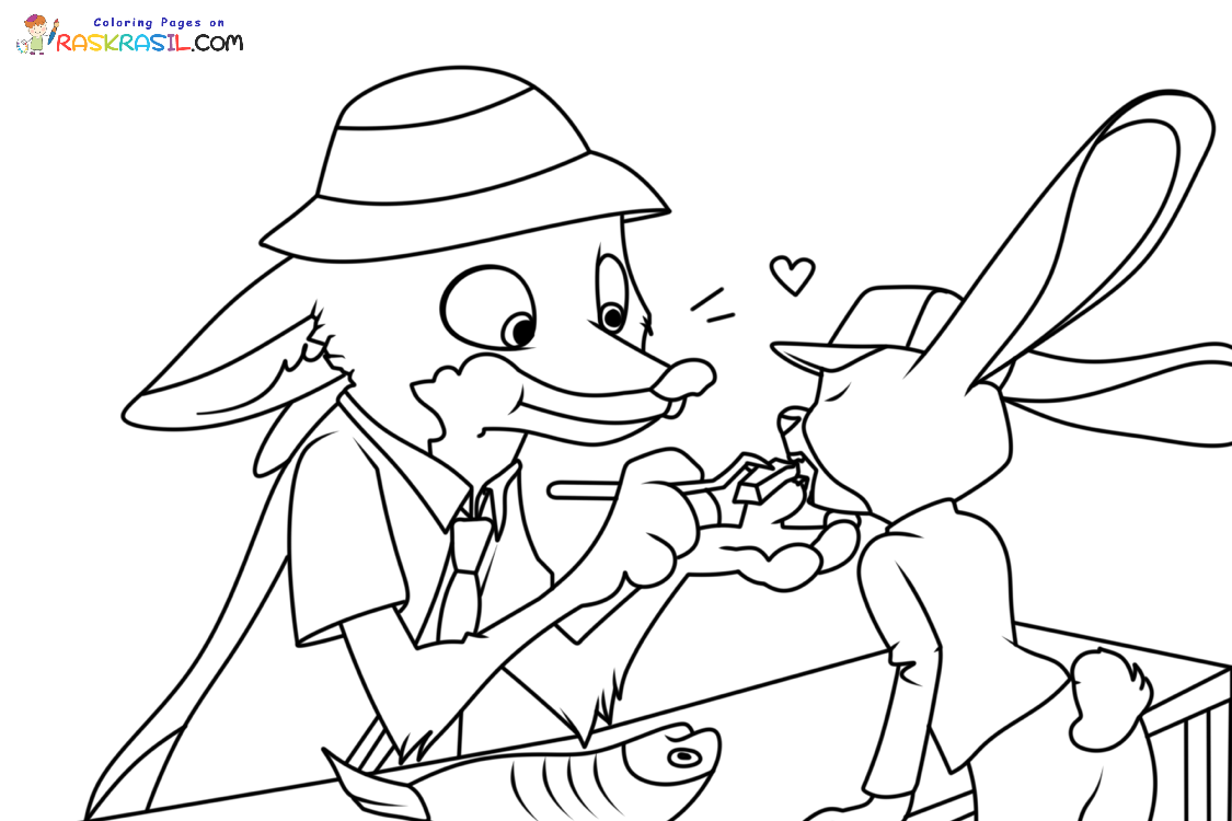 Zootopia 2 Coloring Pages | Free Printables