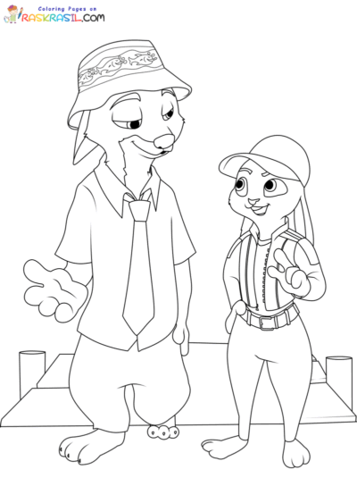 Zootopia 2 Coloring Pages | Free Printables