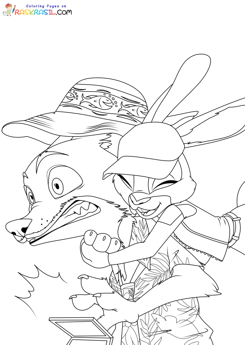 Zootopia 2 Coloring Pages | Free Printables