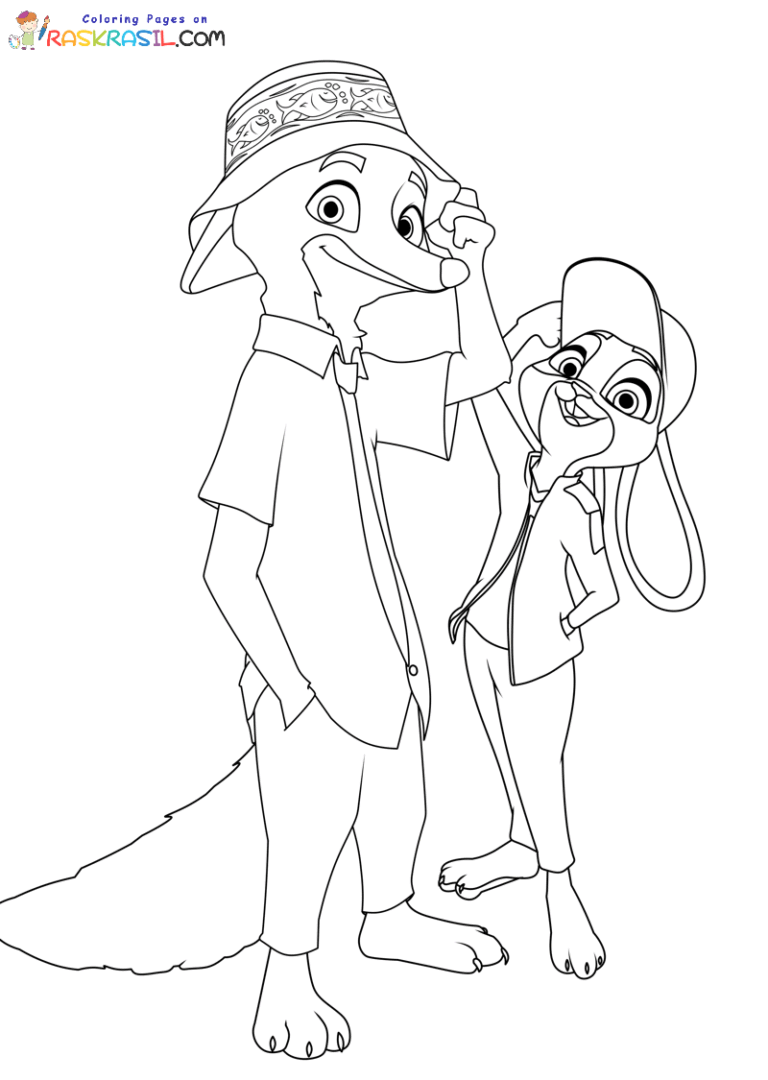 Zootopia 2 Coloring Pages | Free Printables