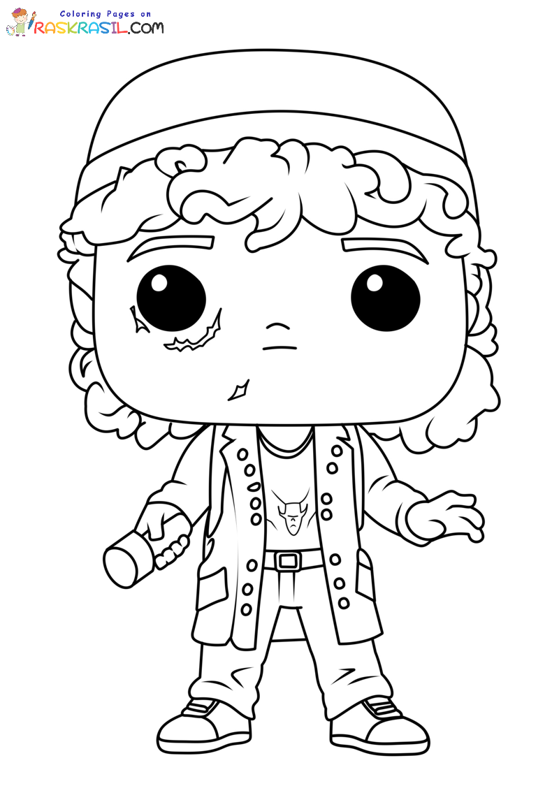Funko Pop Coloring Pages | Free Printables