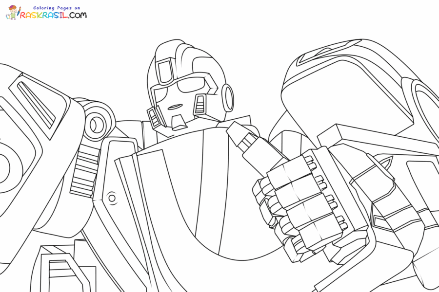 Tobot Kleurplaten