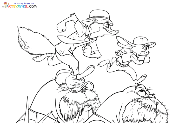 Zootopia 2 Coloring Pages | Free Printables