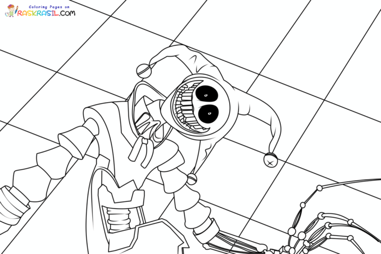 Poppy Playtime 5 Coloring Pages Free Printables