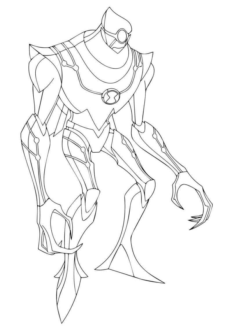 Ben 10 Coloring Pages | 130 Pictures Free Printable