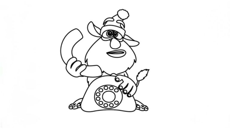 Booba Coloring Pages | 30 Best Images Free Printable