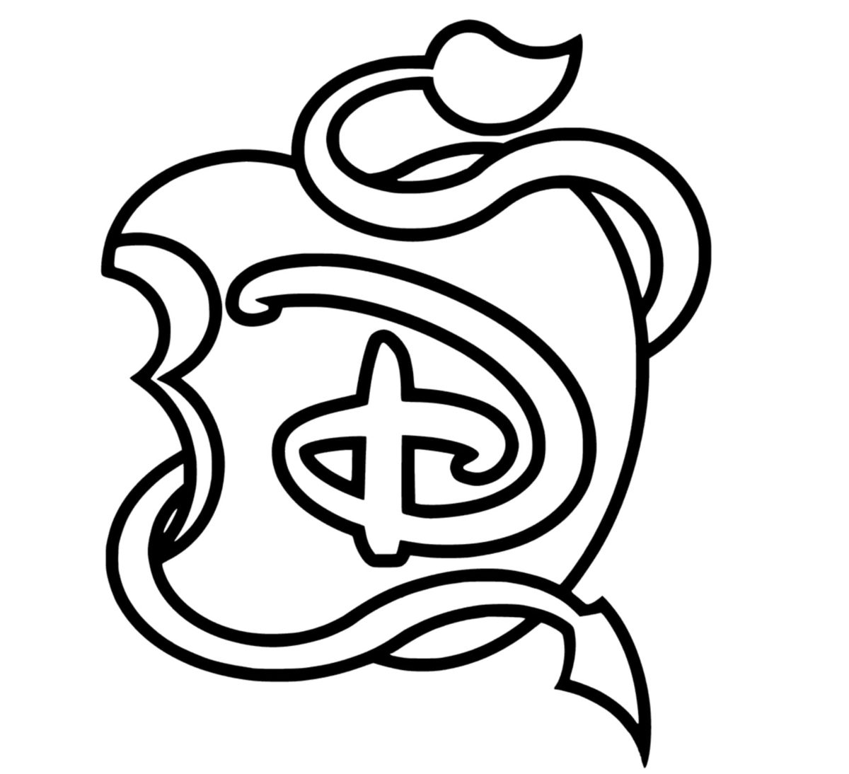 Descendants Coloring Pages
