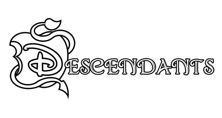 Descendants Coloring Pages