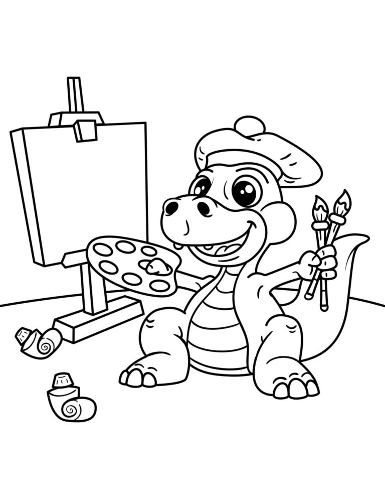 Dinosaurs Coloring Pages | Free Printables