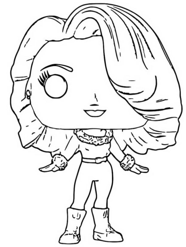 Funko Pop Coloring Pages | Free Printables