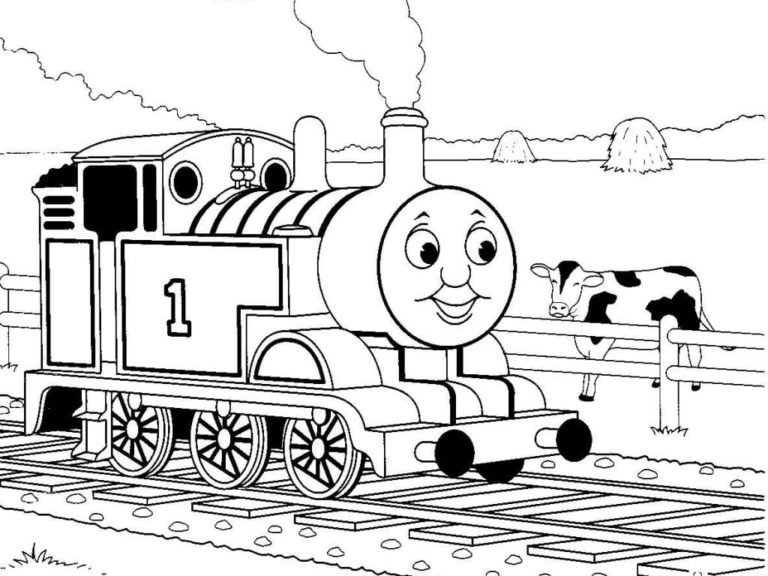 Desenhos do Thomas e seus amigos para colorir - 75 imagens grátis