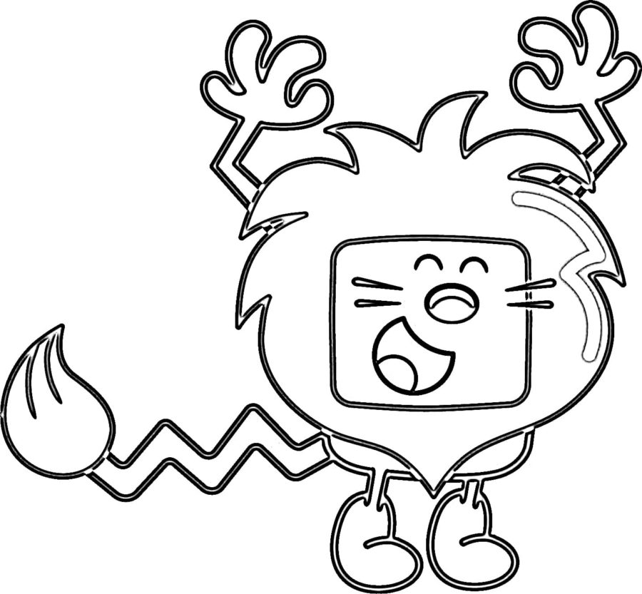Wow Wow Wubbzy Coloring Pages. Print for Free