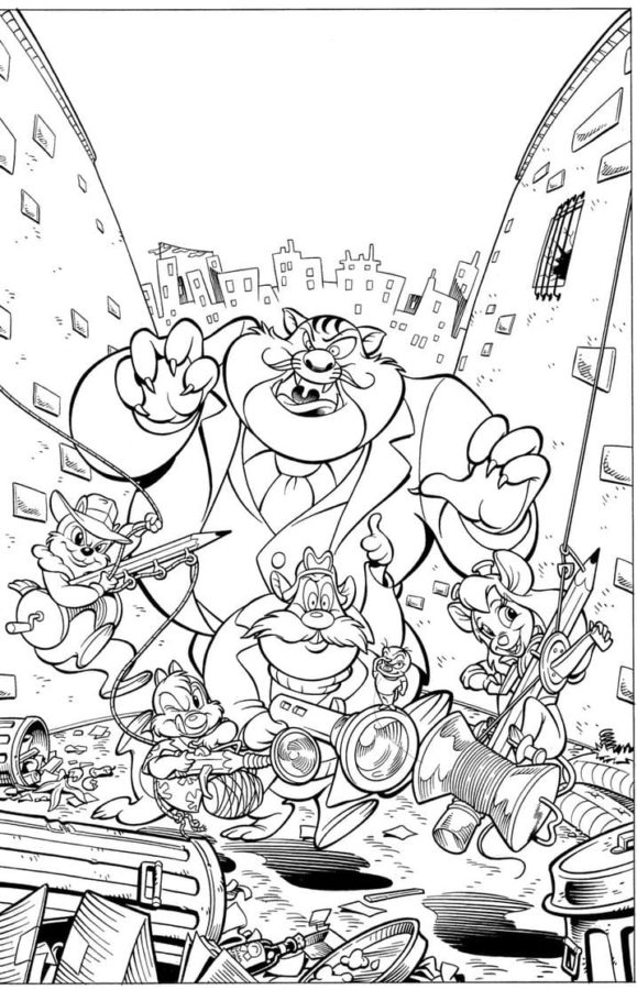 Dibujos de Disney para colorear. 100 imágenes para imprimir gratis