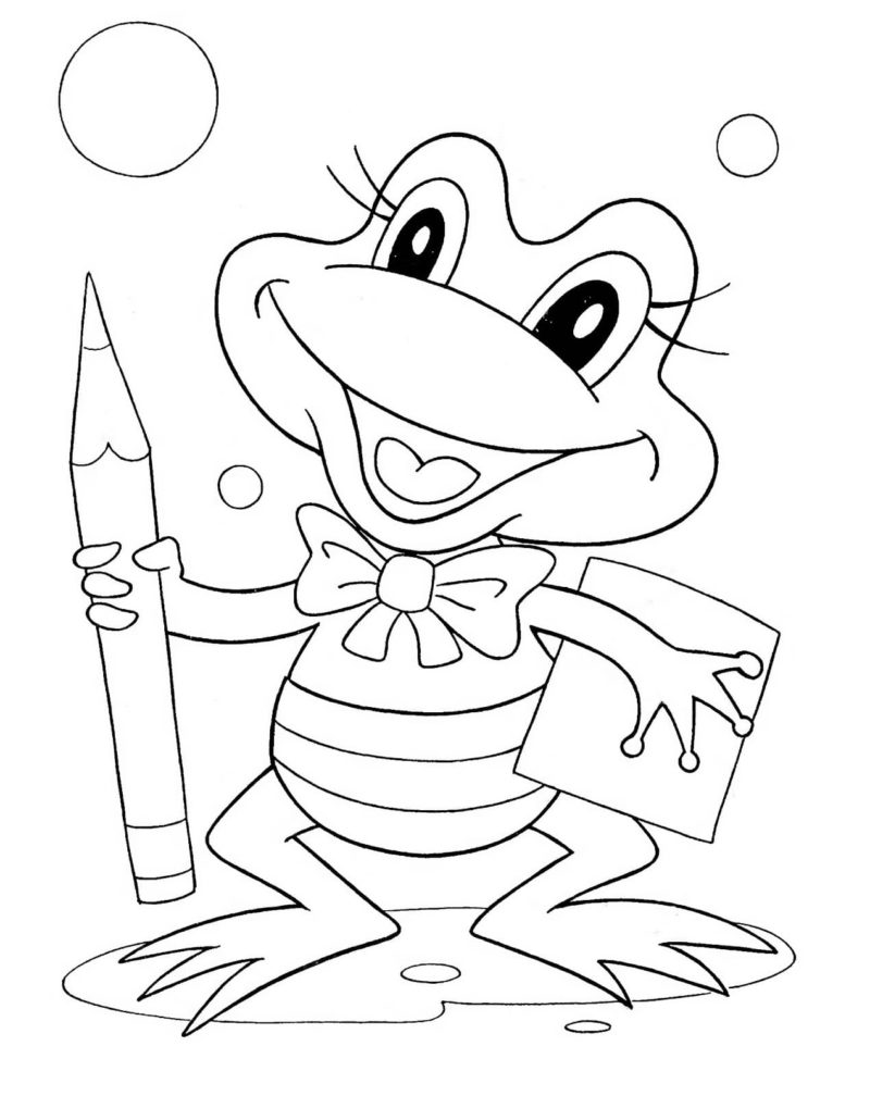Learning Coloring Pages For 5 Year Olds