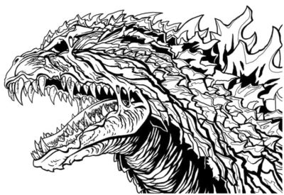 Disegni di Godzilla da Colorare