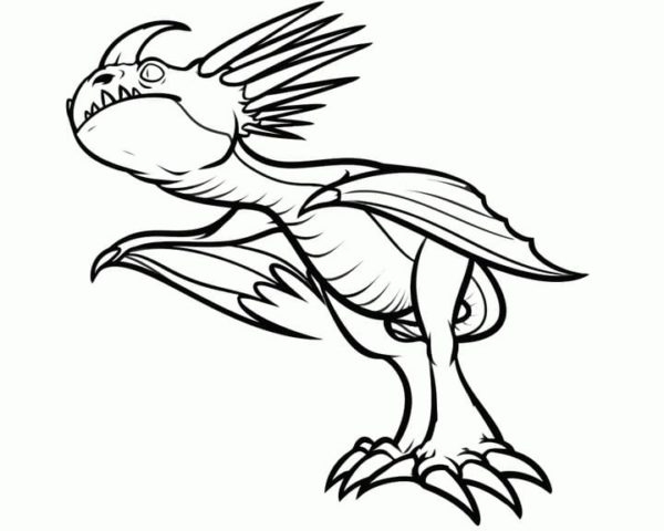 Disegni di Dragon Trainer da colorare - 50 immagini da stampare