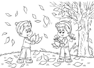 Dibujos de Otoño para colorear - 70 imágenes para imprimir gratis